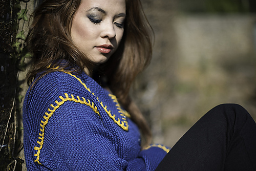 Ravelry: Hampshire Jacket pattern by Brenda Castiel