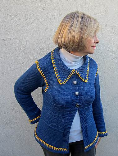 Ravelry: Hampshire Jacket pattern by Brenda Castiel