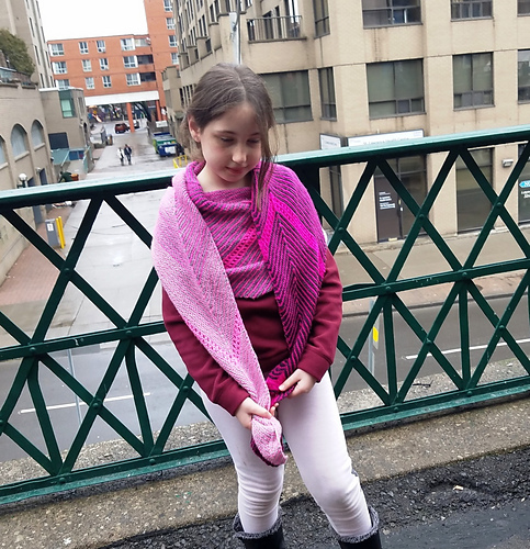 Ravelry: Port Hope Shawl pattern by Brenda Castiel