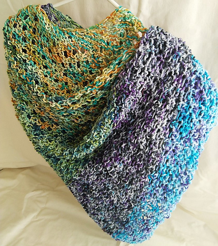 Ravelry: Painter's Rag Shawl pattern by Anita Bose Natarajan
