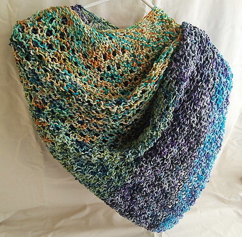 Ravelry: Painter's Rag Shawl pattern by Anita Bose Natarajan