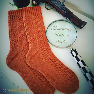 Ravelry: gorgeousthings' Elementary Watson Socks