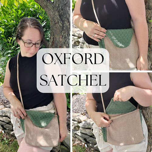 Ravelry: Oxford Satchel pattern by Kristin SK