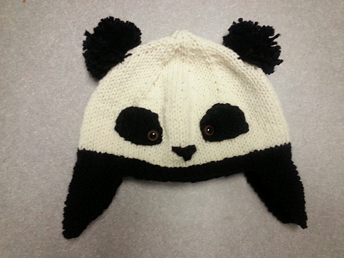 Ravelry: Another Panda Hat pattern by Grace Wang