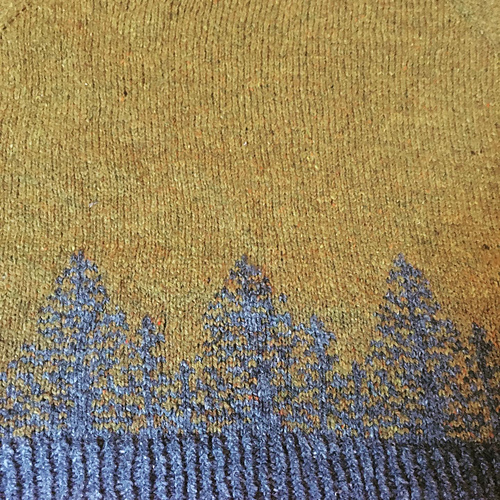 Finished the Alaska Sweater, just in time for a 90 degree day : r/knitting