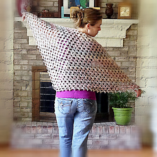 Ravelry: Trinity Prayer Shawl pattern by Orange September