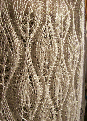 Ravelry: Wight Wedding Wrap pattern by Lynn Hamps