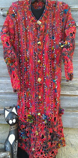 Ravelry: Mixed Media Coat pattern by Patti Subik