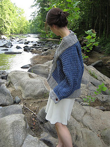 Ravelry: Morning On the River Kimono pattern by Andrea Marquis