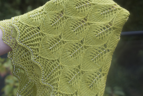Ravelry: Lettuce Leaf Shawl pattern by Sam Parfitt
