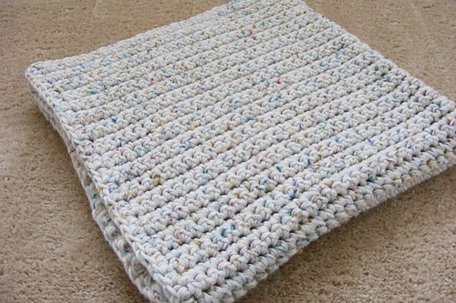Ravelry: Single Crochet Baby Blanket pattern by Gretchen Kalhust