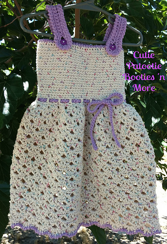 Ravelry: Amelia Baby Sundress pattern by Sweet Potato Crochet Creations