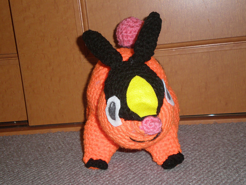 Ravelry: Pokabu-Tepig pattern by Jennifer Alberghini