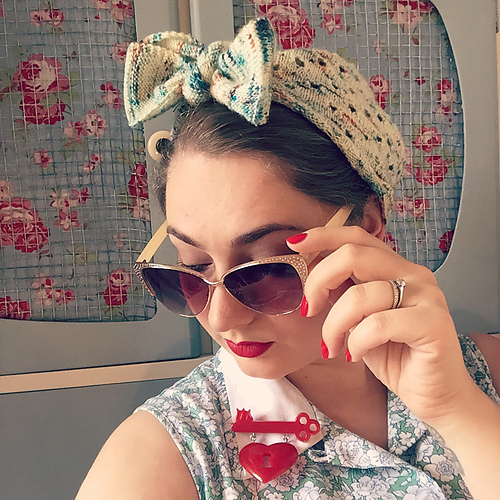 Ravelry: Angel Face Turban pattern by POISON GRRLS