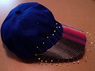 Ravelry: BON BINI - BASEBALL HAT COVERED WITH HANDKNIT SECTIONS pattern ...