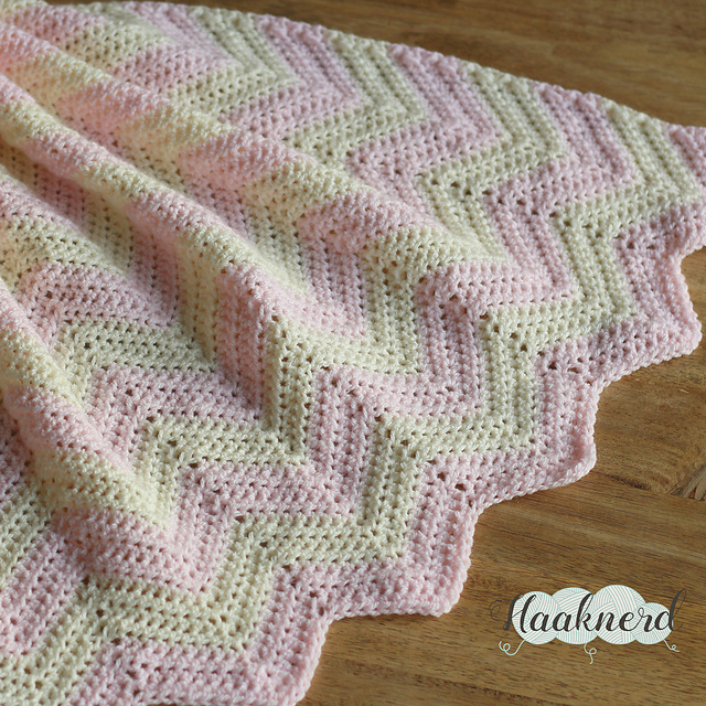 Ravelry: Chevron Baby Blanket pattern by Inge Hofstra