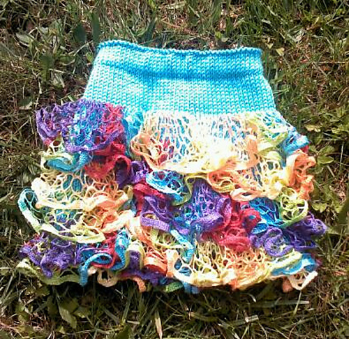 Ravelry: Ruffled Skirt pattern by Knockout Kreations