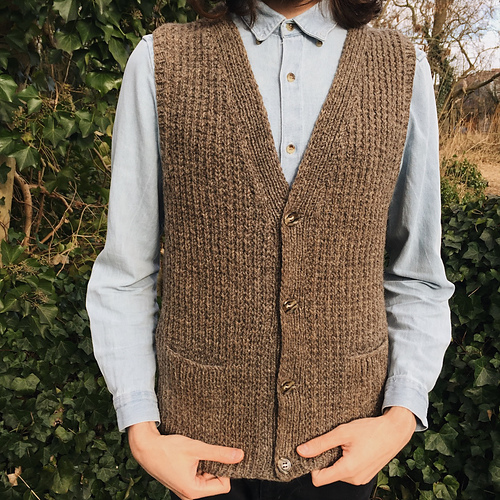 Ravelry: The Professor Vest pattern by Elizabeth Morrison