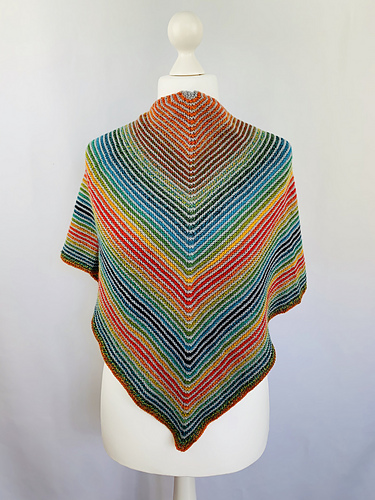 Ravelry: Prism Wrap pattern by handful of colour