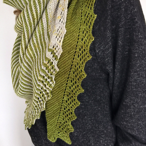 Ravelry: Promise of Spring shawl pattern by Kam - handknitbykam