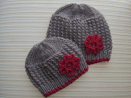 Ravelry: Rice Stitch Hat pattern by Yelena Chen