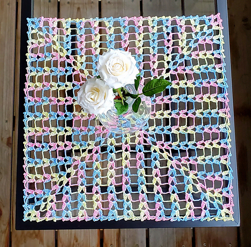 Ravelry: Easter Square Doily pattern by Raine Eimre