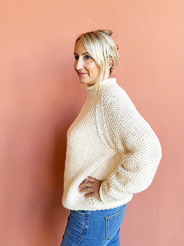 Ravelry: Cozy Cottage Sweater pattern by Louise Bollanos