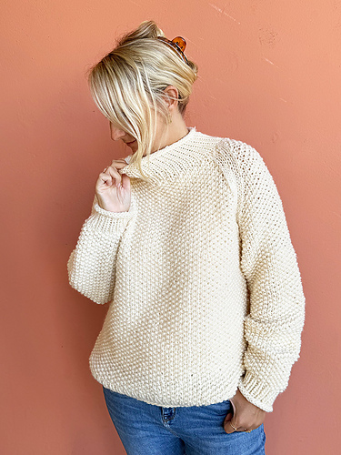 Ravelry: Cozy Cottage Sweater pattern by Louise Bollanos
