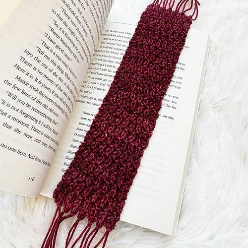 Ravelry: All Too Well Scarf Bookmark pattern by Louise Bollanos