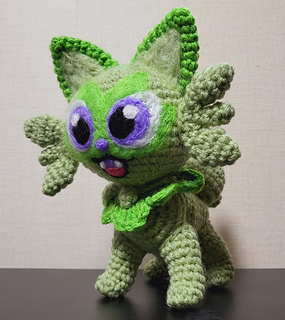 Ravelry: Sprigatito amigurumi pattern by Isl Han