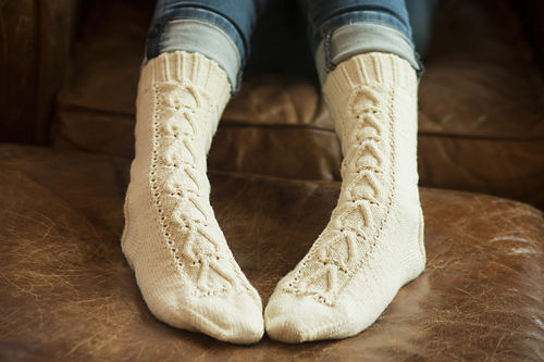 Ravelry: Pretty Perfect Socks pattern by Trisha Thibodeau