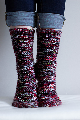 Ravelry: Stratified Socks pattern by Kristy Howell