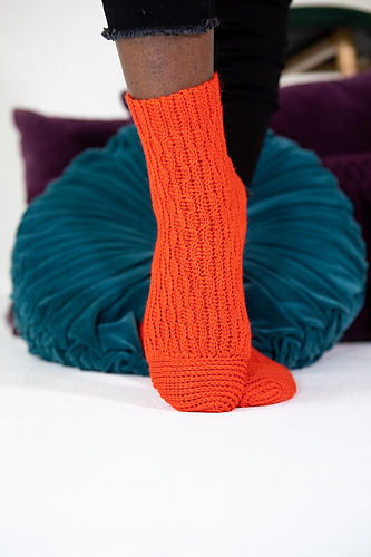 Ravelry: Fireside Socks pattern by Brenda K. B. Anderson