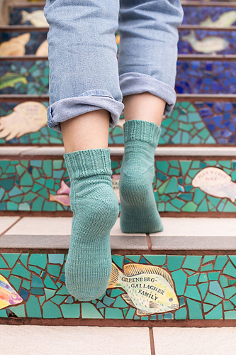 Ravelry: Navigate Socks pattern by Marceline Smith