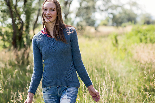 Ravelry: Swivel Pullover pattern by Kerri Blumer