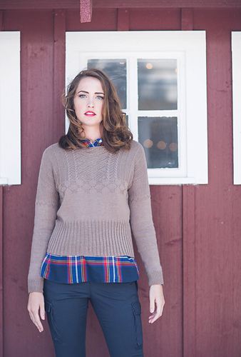 Ravelry: Worthington Gansey pattern by Courtney Spainhower