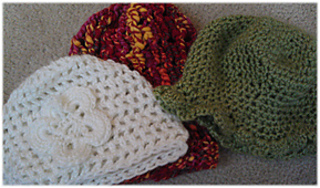 Ravelry: Dr. Mom's head hugger pattern by Sonya H. Puckett, M. D.