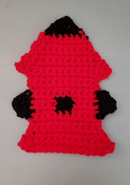 Ravelry: Fire Hydrant Coaster pattern by Suzy Edukaitis