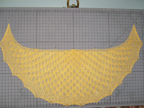 Ravelry: Birch Lane Shawl pattern by Kathy Crowell