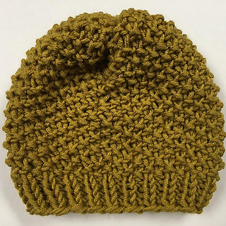 Ravelry: Slightly Slouchy Hat pattern by Mandy Ranck