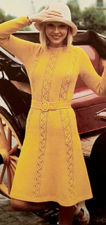 Ravelry: Lace Panel Dress pattern by Patons