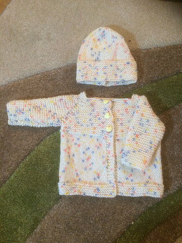 Ravelry: Babbity Baby Jacket pattern by marianna mel