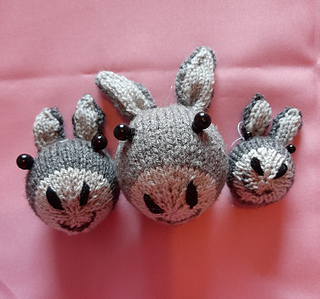 Ravelry: Donkey Bauble pattern by Hazel Daley