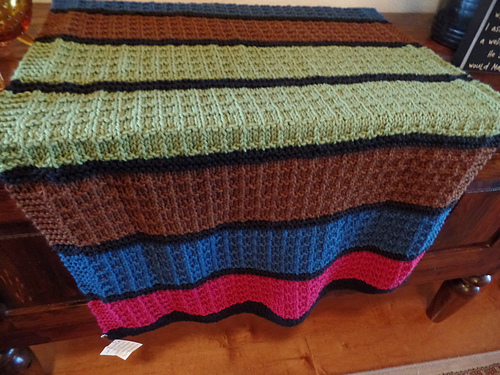Ravelry: Cashews Lap Blanket pattern by Alice's Embrace