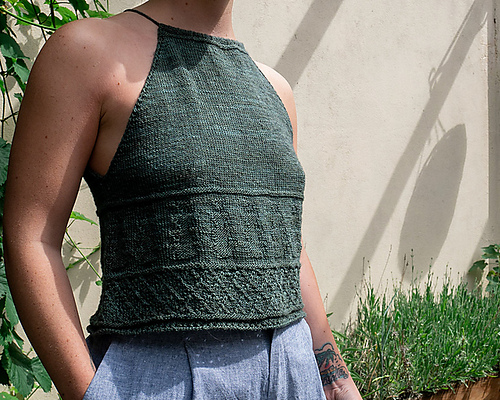 Ravelry: Cala Galdana Summer Top pattern by Katt Weaver