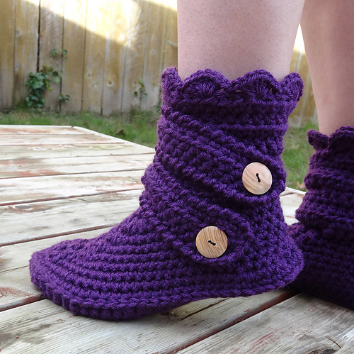 Ravelry: Woman's Classic Snow Boots pattern by CrochetDreamz