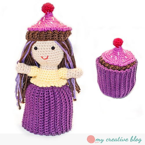 Ravelry: Cupcake Topsy-Turvy Doll pattern by The Ginger Hooker