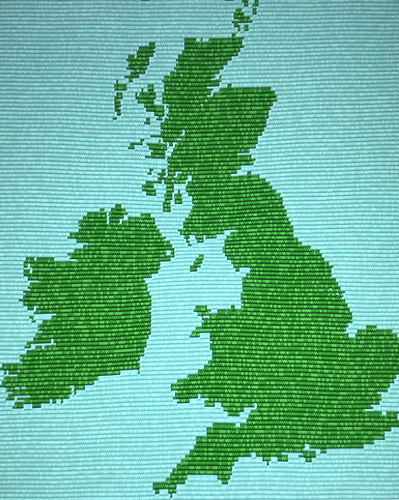 Ravelry: Map of the UK Mosaic Blanket pattern by Heather Cornish