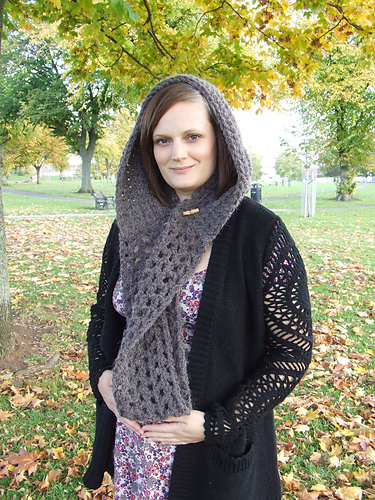 Ravelry: Heather's Huge Hood pattern by The Happy Hoopy Wool Junkie