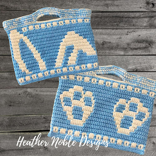 Ravelry: Easter Bunny Bag pattern by Heather Noble